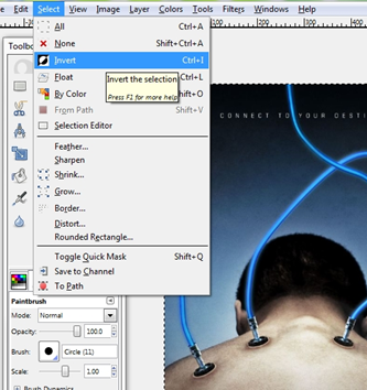 Panduan Membuat Rounded Corner dengan GIMP |Arieyblog.Com